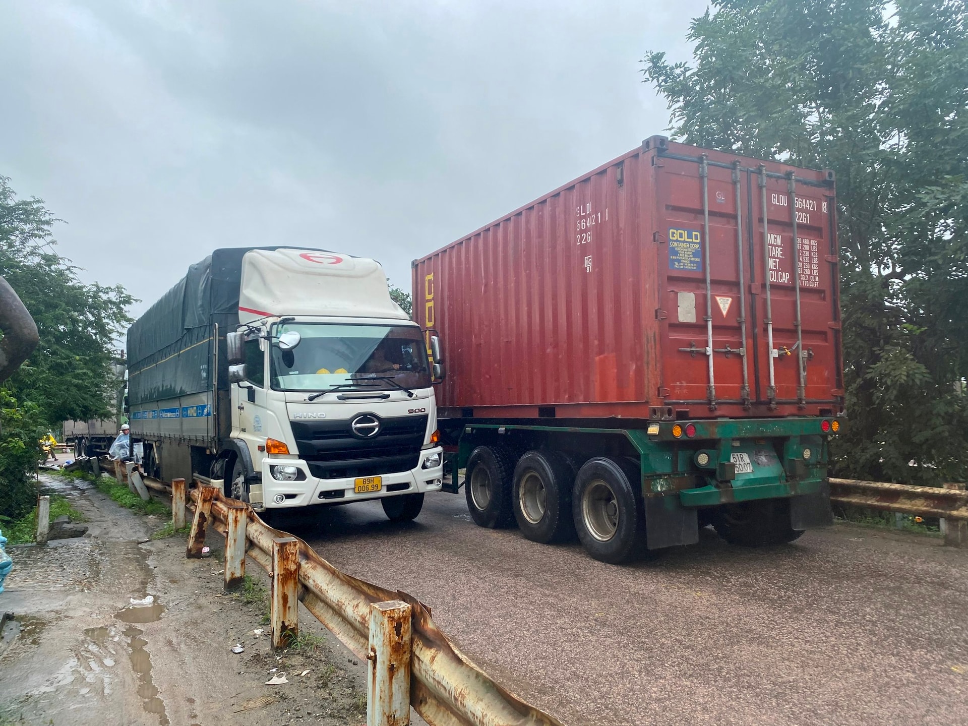 Vụ cấm cầu Câu Lâu trên QL 1A: Quảng Nam cấm xe kéo rơ moóc qua cầu Phong Thử